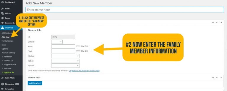 How To Make A Family Tree On Your Wordpress Website | Digitally Atanu
